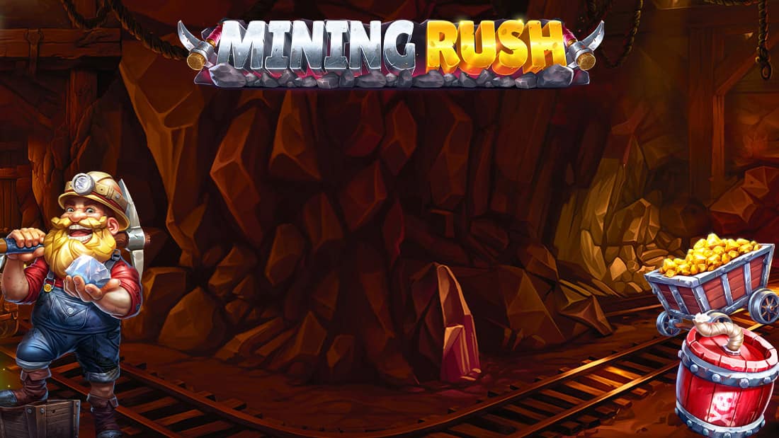 Mining Rush Slot Online | 1000 Free Spin | AdmiralBet